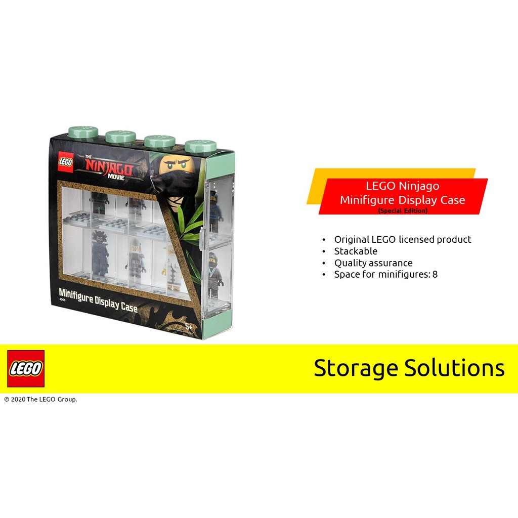 LEGO NINJAGO Minifigure Display Case 8 | Shopee Malaysia