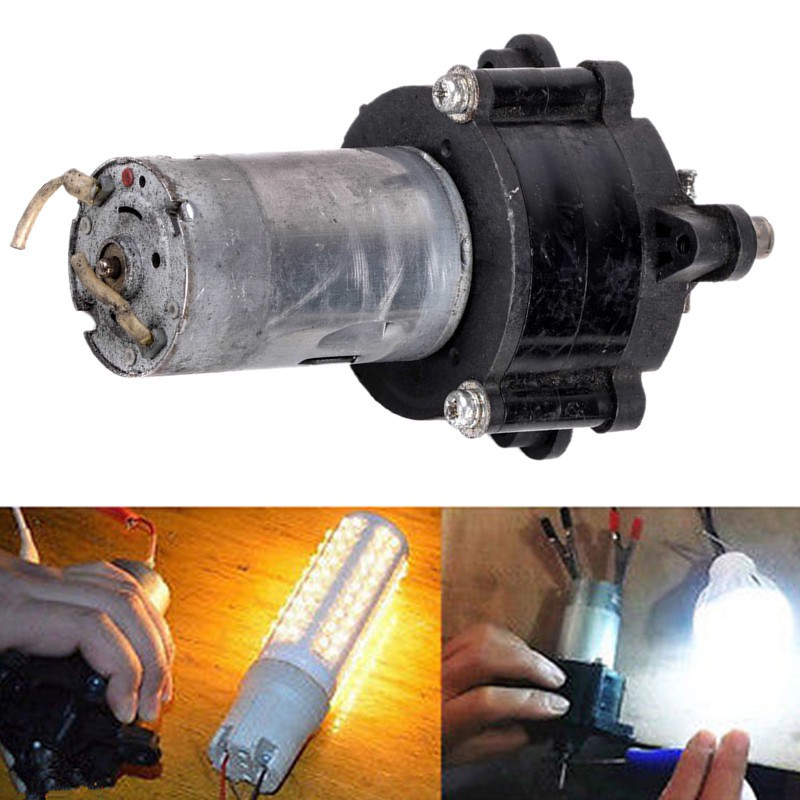 New Wind DC Generator Hand Dynamo Hydraulic Test 5v/6v/12v/24v 1500mA ...