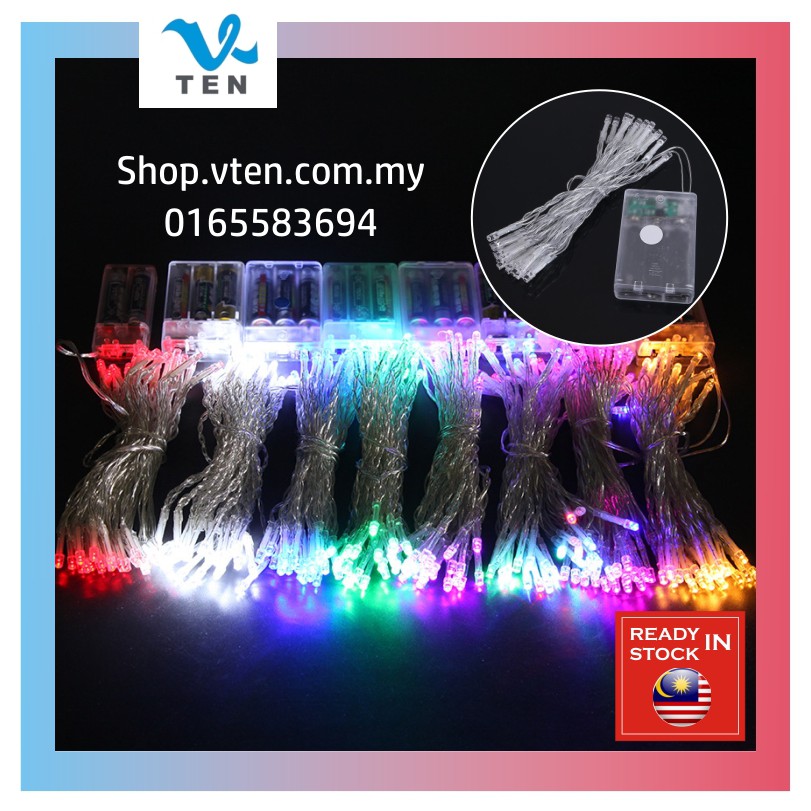 🔥ready stock🔥5M 50LEDS String LED Battery Fairy Light Decoration Light ...