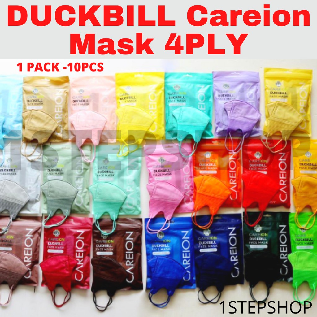 [LATEST TRENDY] 3D Duckbill Earloop 4ply Face Mask 10pcs PACK SAFE LIFE ...