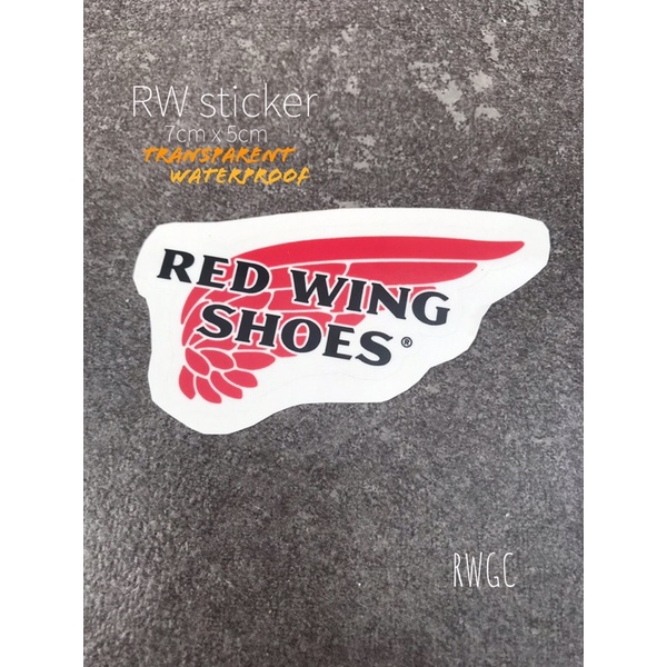 Red Wing Shoes Sticker | Shopee Malaysia
