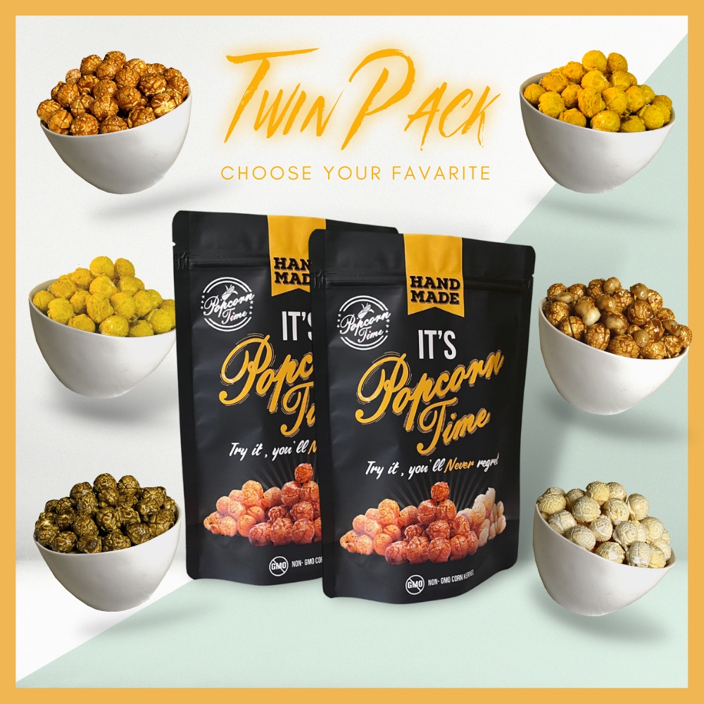 POPCORN TIME Twin Packs Bundle Set | Shopee Malaysia