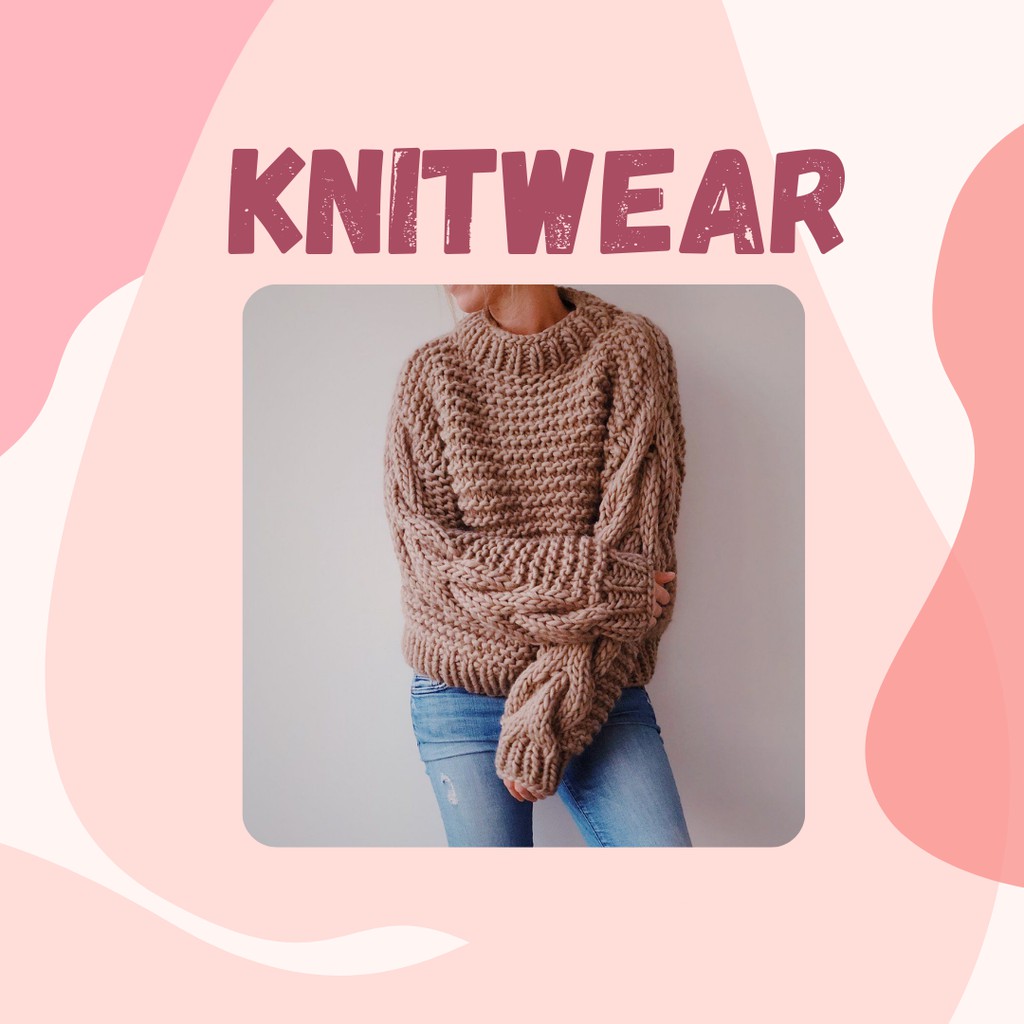 🌈 [SHOPEE LIVE LOCK 2] Knitwear Premium 🌈 | Shopee Malaysia