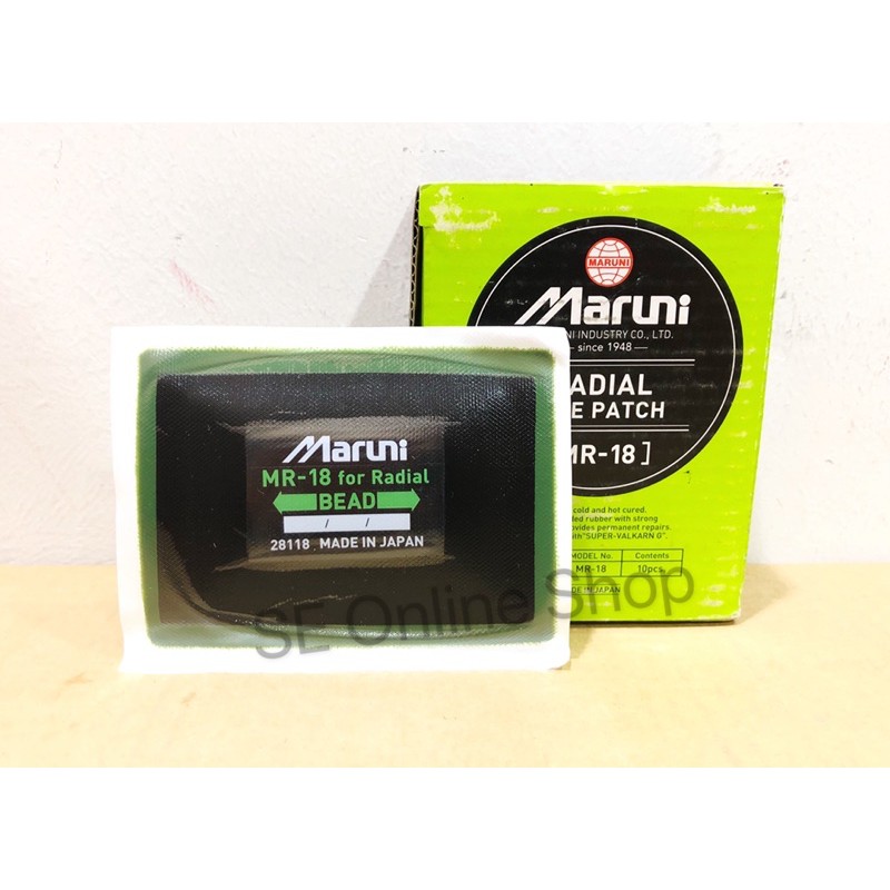 Maruni Tire-Patch MR-18 Tyre Patch 75mm x 100mm | Shopee Malaysia