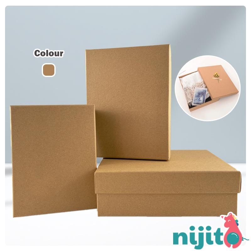 Nijito - Rectangle Birthday Present Box Storage Box Birthday Gift Box ...