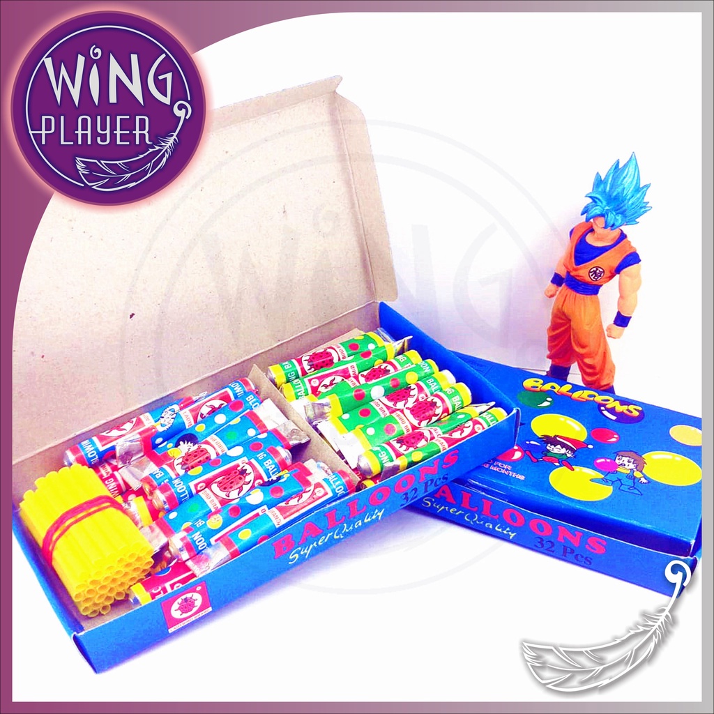 Ladybird Brand Blowing Balloon - ' 32pcs 1 box ' | Shopee Malaysia