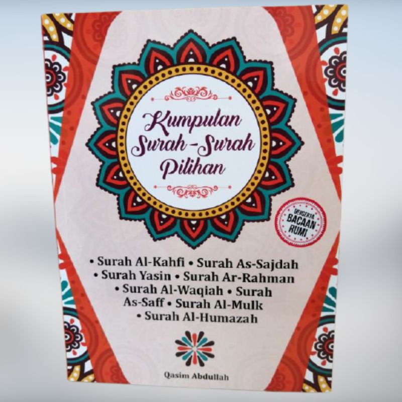 KUMPULAN SURAH - SURAH PILIHAN Berserta Bacaan Rumi (Size A5) Buku Oren ...