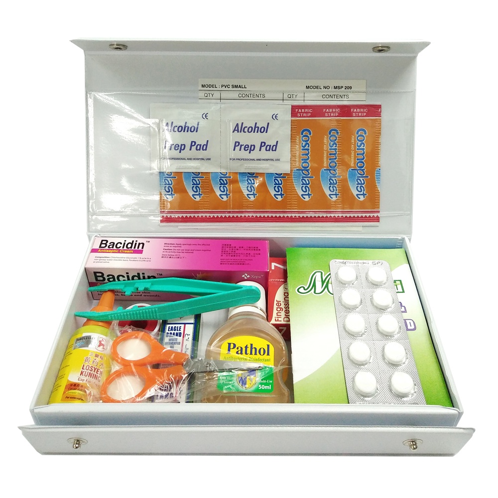 OK Pharmacy PVC MPS 119 first aid box ( equipped) | Shopee Malaysia