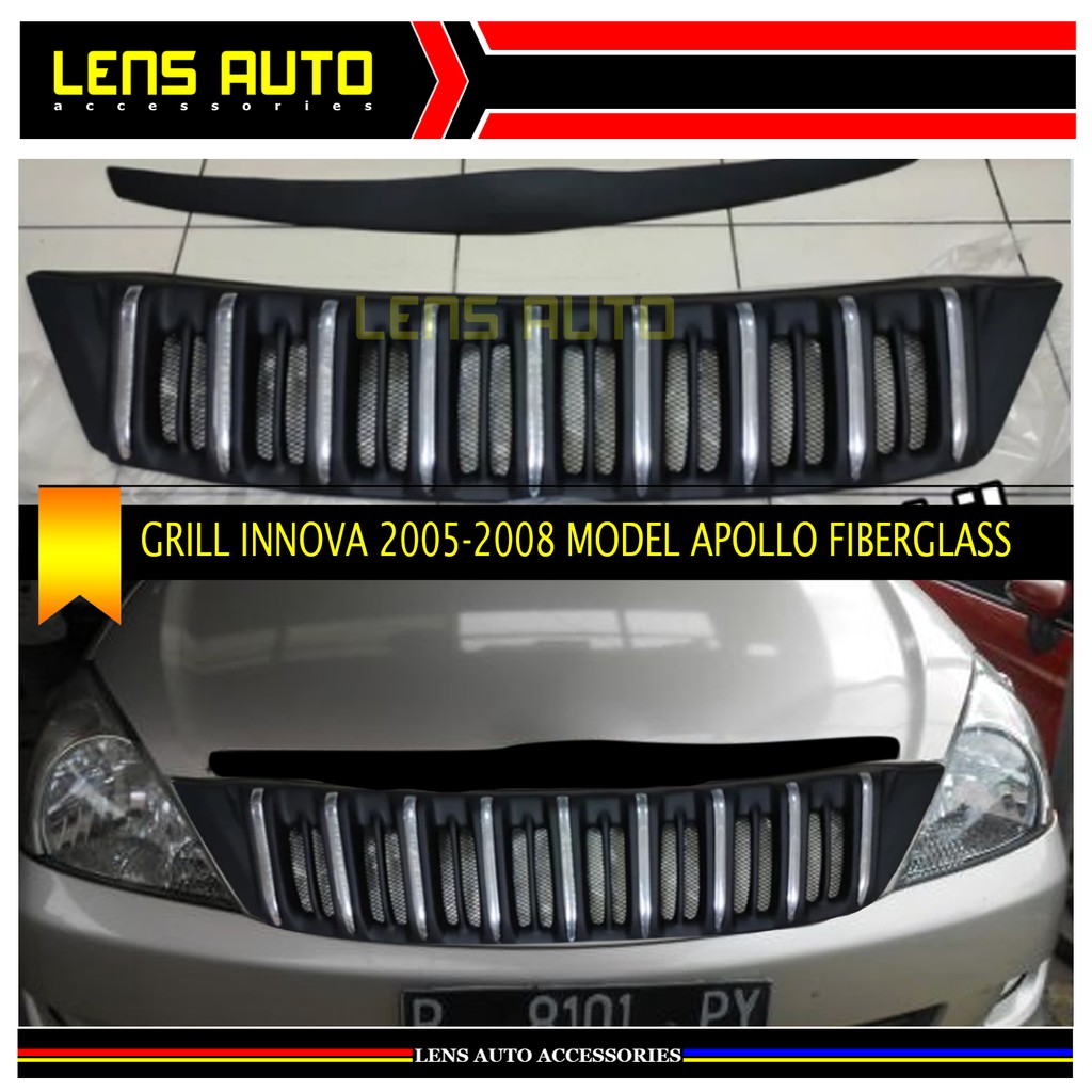 Innova GRILL 2004-2008 APOLLO FIBERGLASS MODEL | Shopee Malaysia