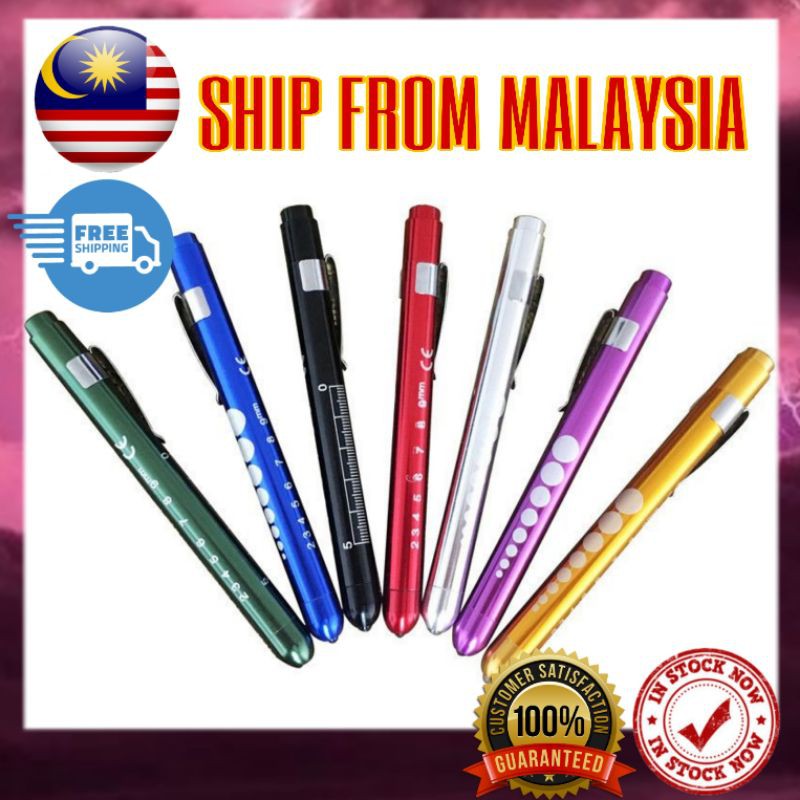 🔥[First Aid Nurse Doctor LED Pen Light]🔥 | Shopee Malaysia
