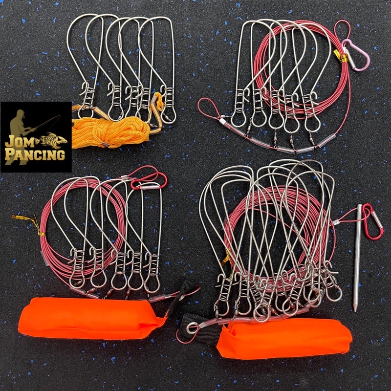 【Jom Pancing】Gari Ikan Set,Fish Mouth Clips for alive,Fishing ...