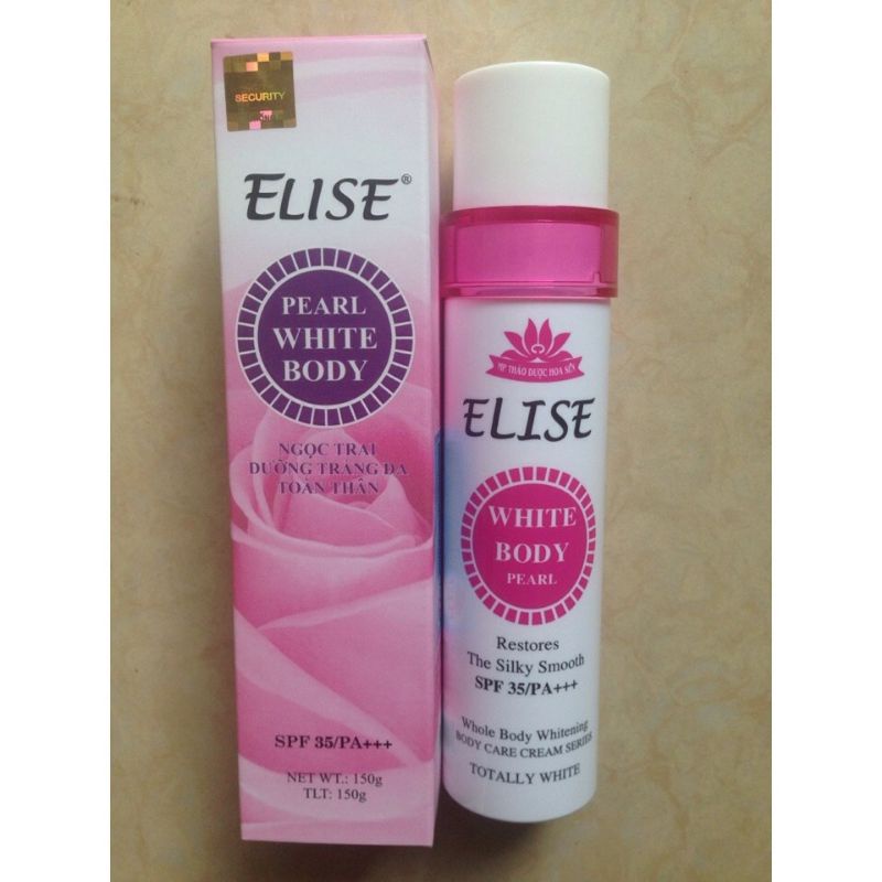 Elise FULL BODY WHITENING CREAM 150g | Shopee Malaysia