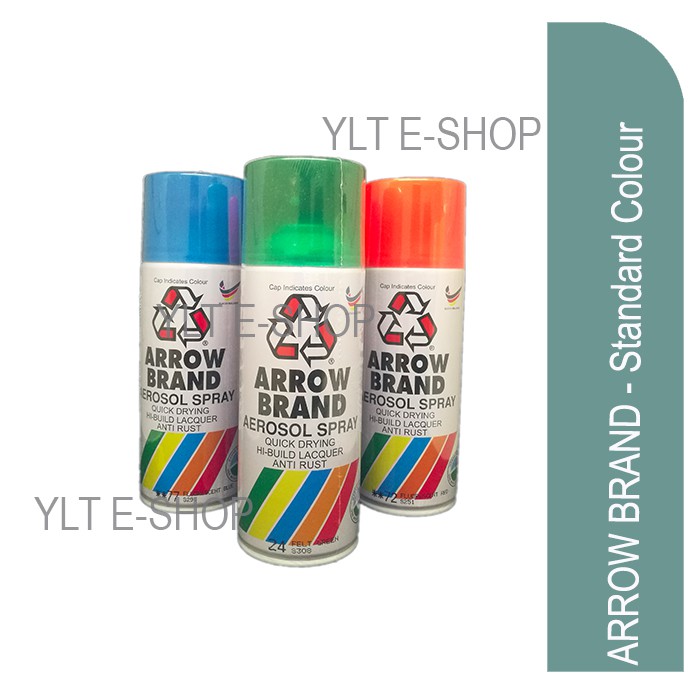 ARROW BRAND Spray Paint 400ml Standard Colour - Part 1 Aerosol Spray ...