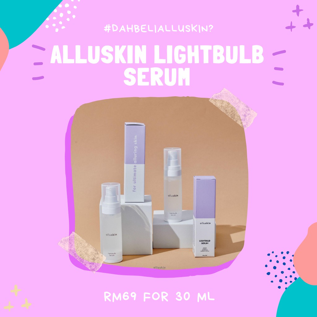 Alluskin Lightbulb Serum 30 ml (COD Shah Alam) | Shopee Malaysia