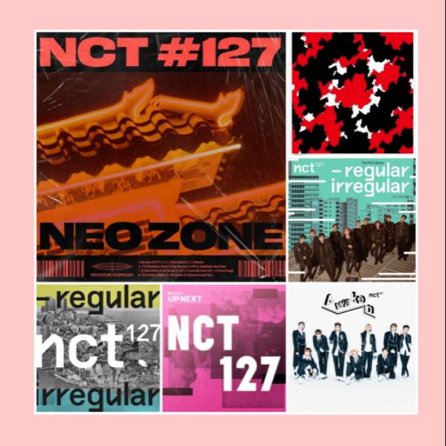 Nct 127 Wall Decor Album Cover (ready) | Shopee Malaysia