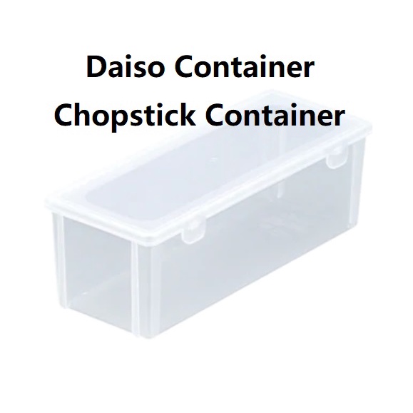 Daiso Container Chopsticks Storage Case Storage Box | Shopee Malaysia