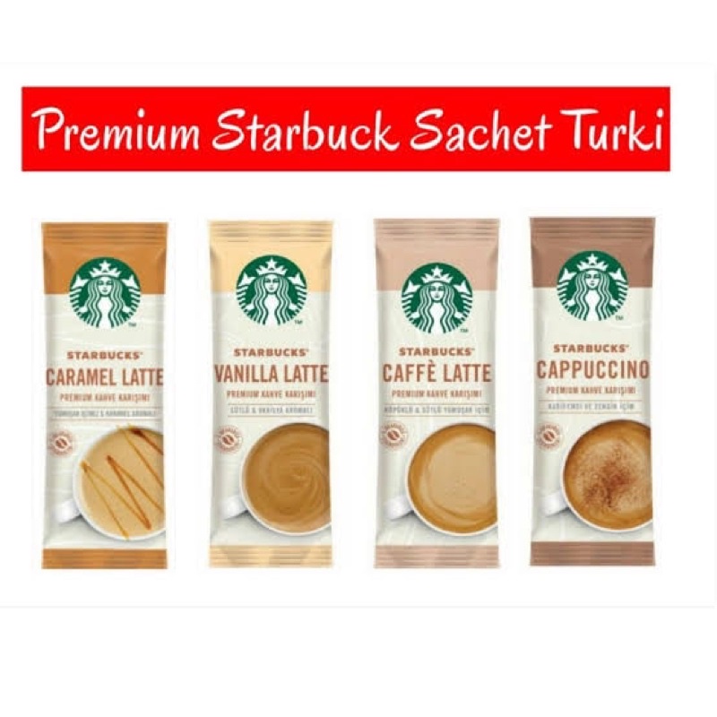 Starbucks premium instant coffee turkey - Turkish drink | Shopee Malaysia