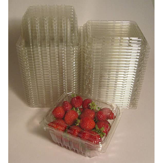300g Fruit Box Packaging ±50pcs | Cherry Tomato Packing Box ...