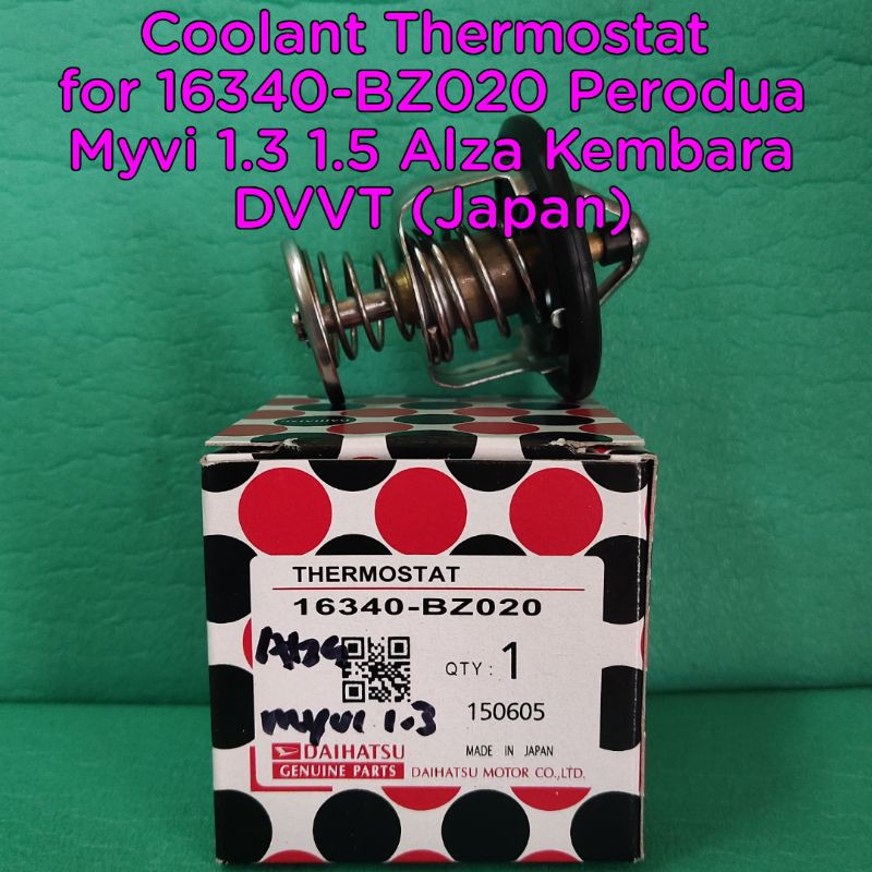 Coolant Thermostat for 16340-BZ020 Perodua Kancil Melisa Viva1.0 Axia ...