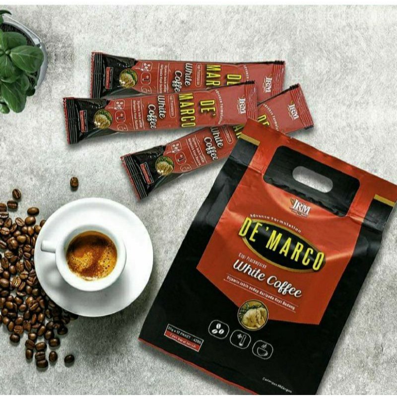💥DEMARCO WHITE COFFEE JRM 💯 ORIGINAL | Shopee Malaysia