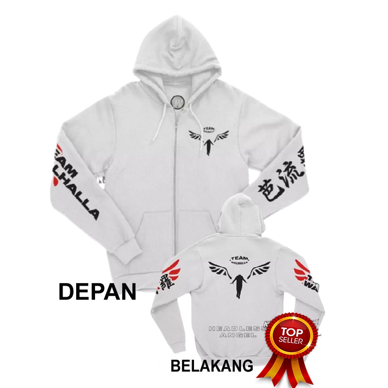 Valhalla Hoodie Jacket Anime TOKYO Revenger Sweater VALHALLA TOKYO ...