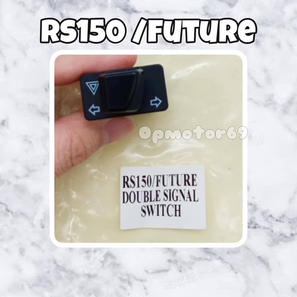 Double Signal Switch Unit Winker Warning Light RS150 / RSX / FUTURE ...