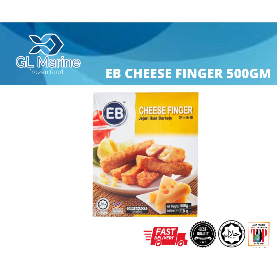 EB CHEESE FINGER (500GM) (20PCS) 芝士鱼条 | Shopee Malaysia