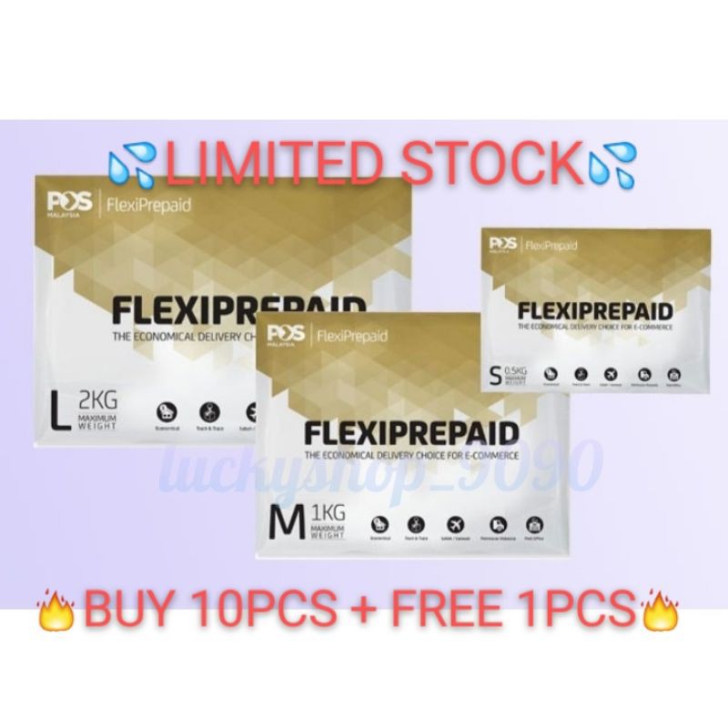 Flexiprepaid Pos Malaysia Convenient / Economical / Flexible | Shopee ...