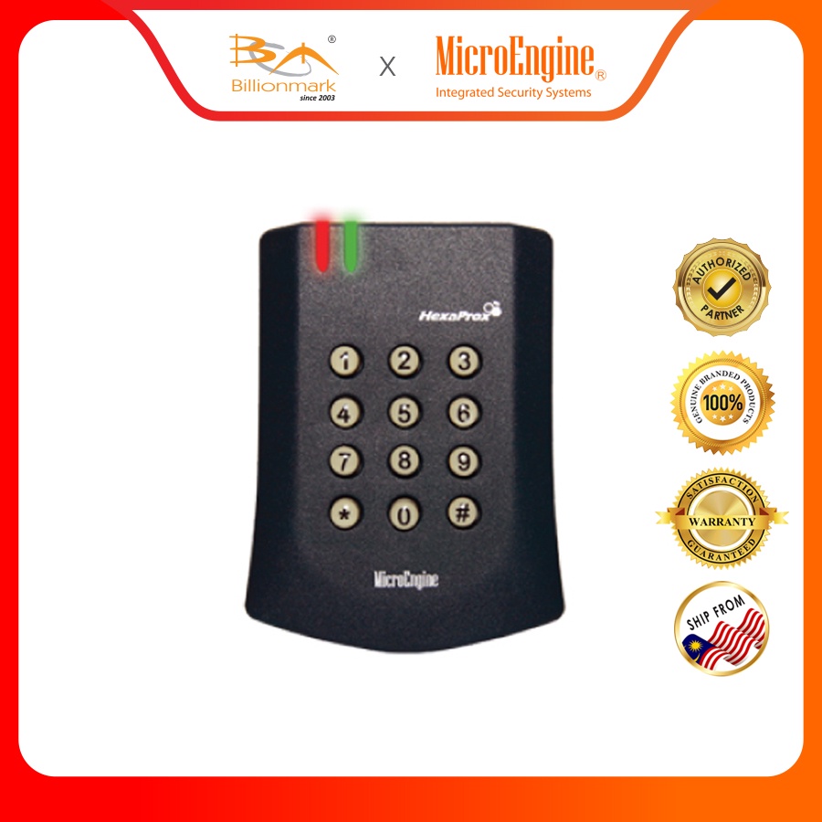 MicroEngine Door Access Control System XP-SR1000 Proximity Reader with ...