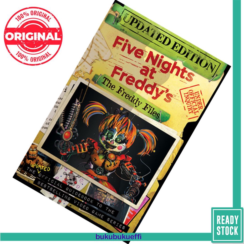 The Freddy Files (Five Nights At Freddy's) by Scott Cawthon | Shopee ...