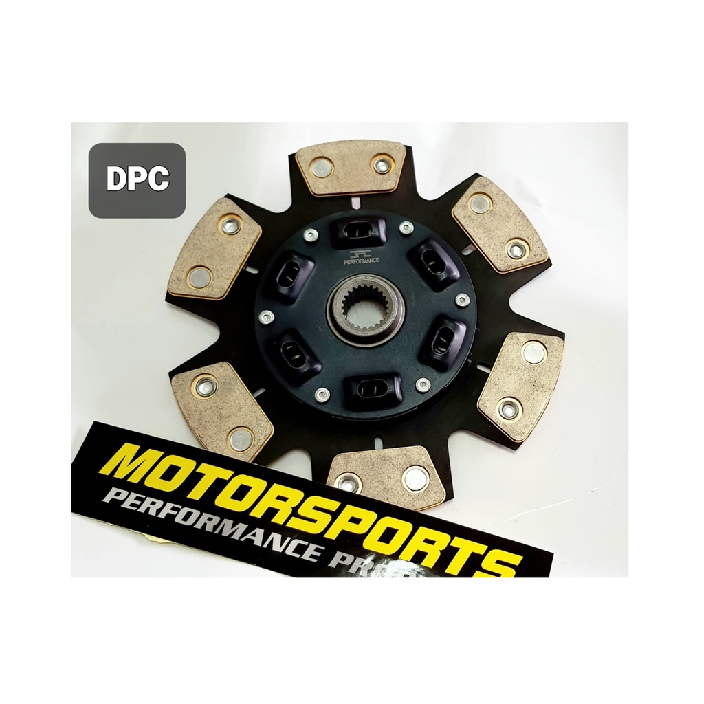 DPC High Performance Racing Clutch Disc 6 Puck For Mitsubishi Evo 4, 5 ...