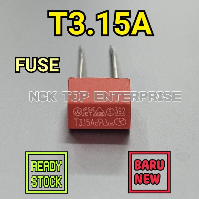 FUSE T3.15A READY STOCK BARU (NEW) | Shopee Malaysia