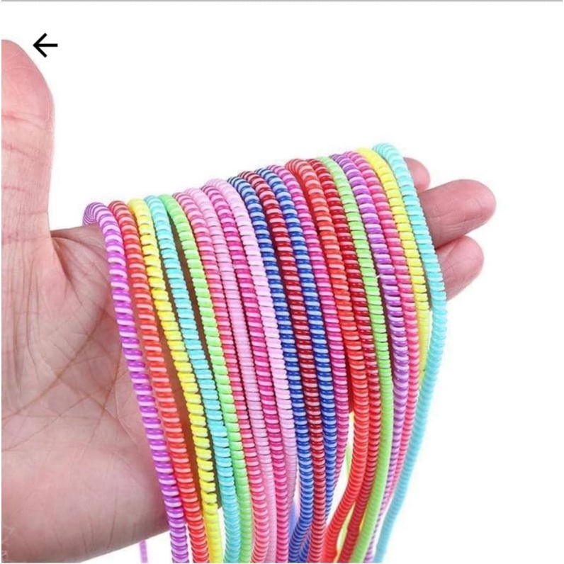Colourful Cable Wrap 3 tone color | Shopee Malaysia