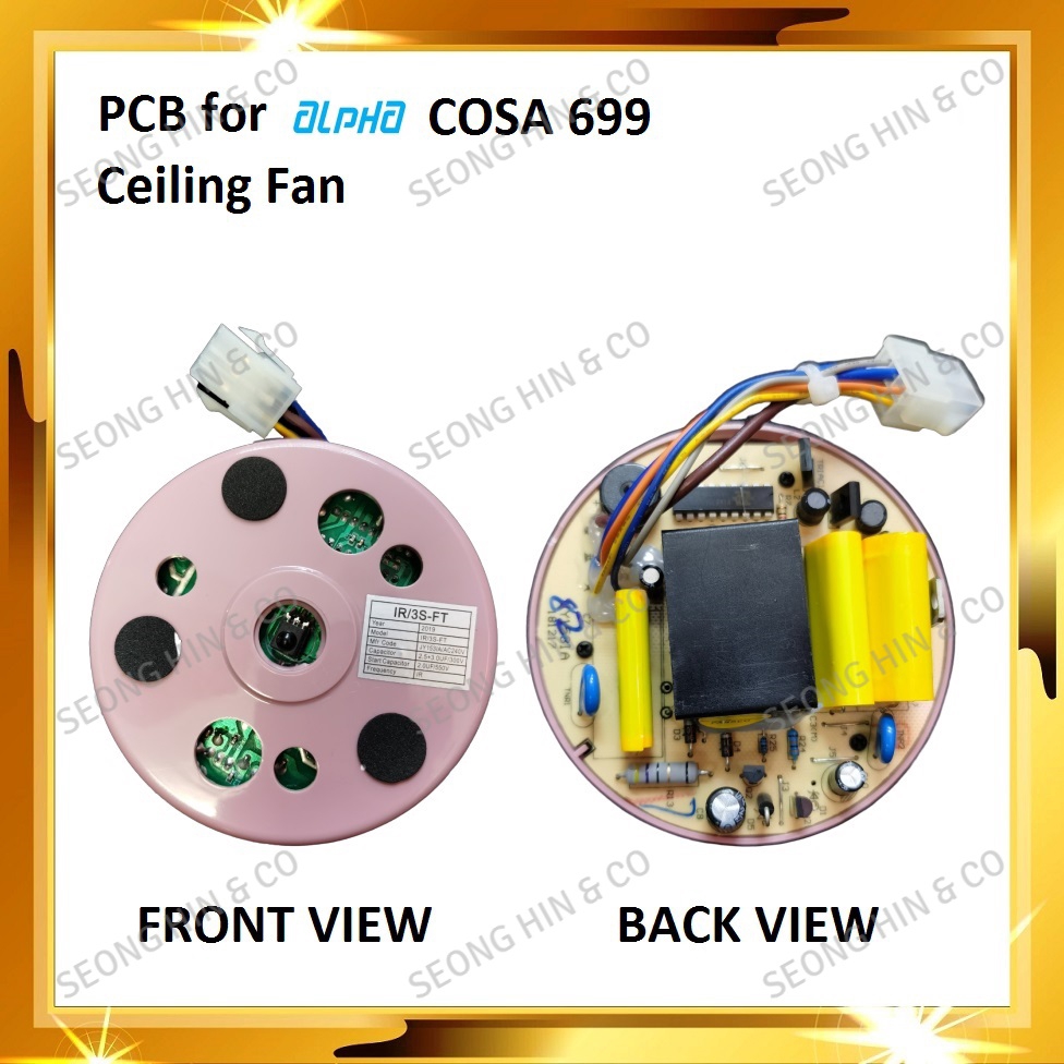 PCB for Alpha COSA 699 / 988ceiling fan / PBC kipas siling | Shopee ...