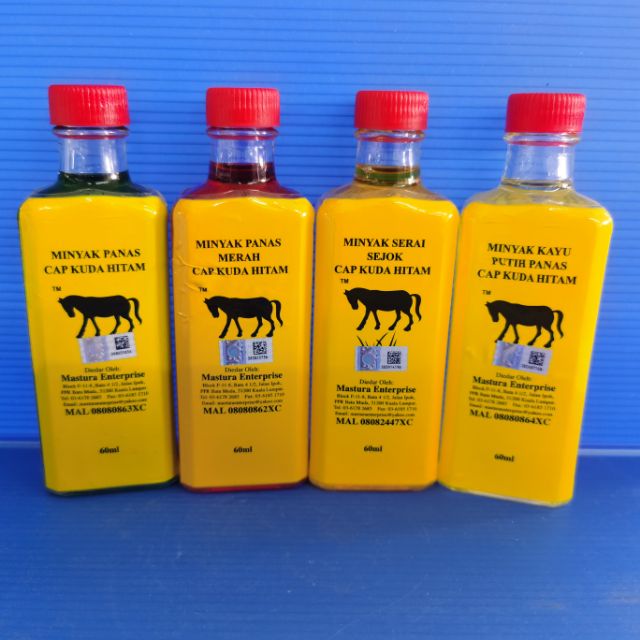 CAP KUDA HITAM Minyak panas 60ml | Shopee Malaysia