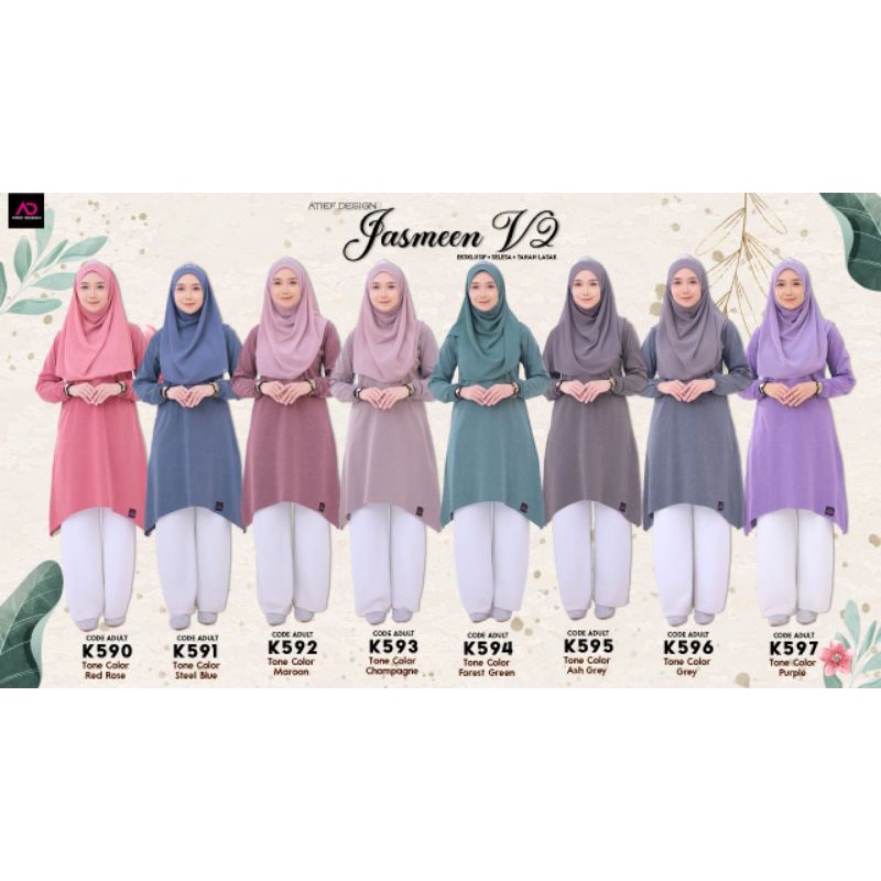 JASMEEN V2-flare curve | Shopee Malaysia