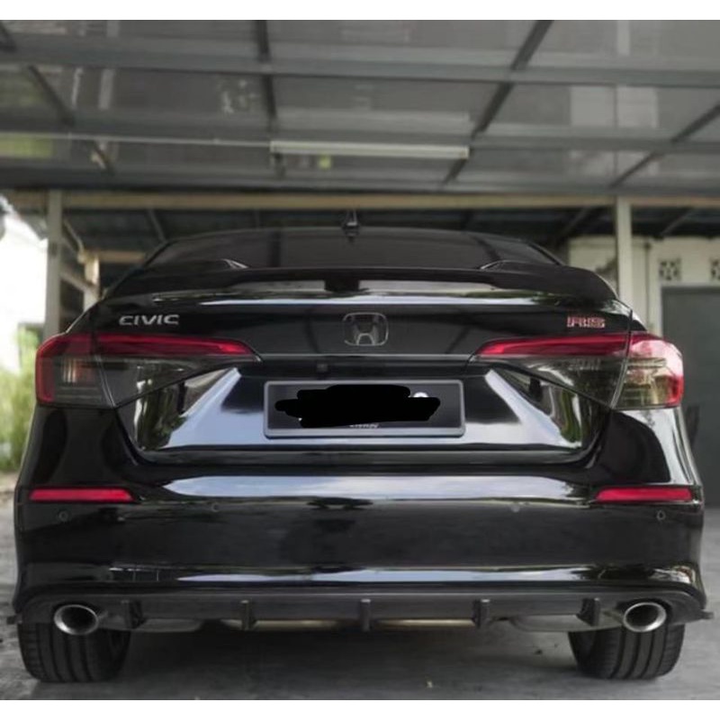 Honda Civic FE Rear Lips Lip,Rear diffuser OZK Original Thailand ...