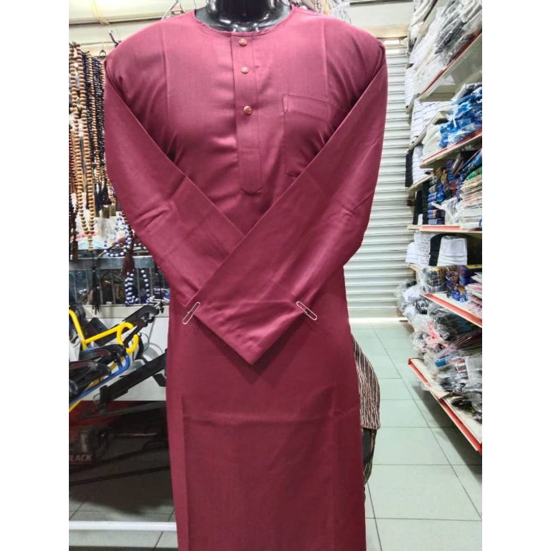 KURTA LABUH BAEAH LUTUT BULAT | Shopee Malaysia