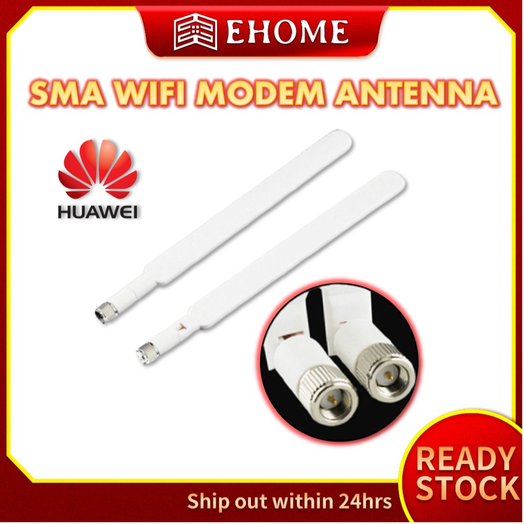 Huawei ZTE SMA ( Male ) External Antenna 1Pair For Modem B310 B315 B618 ...