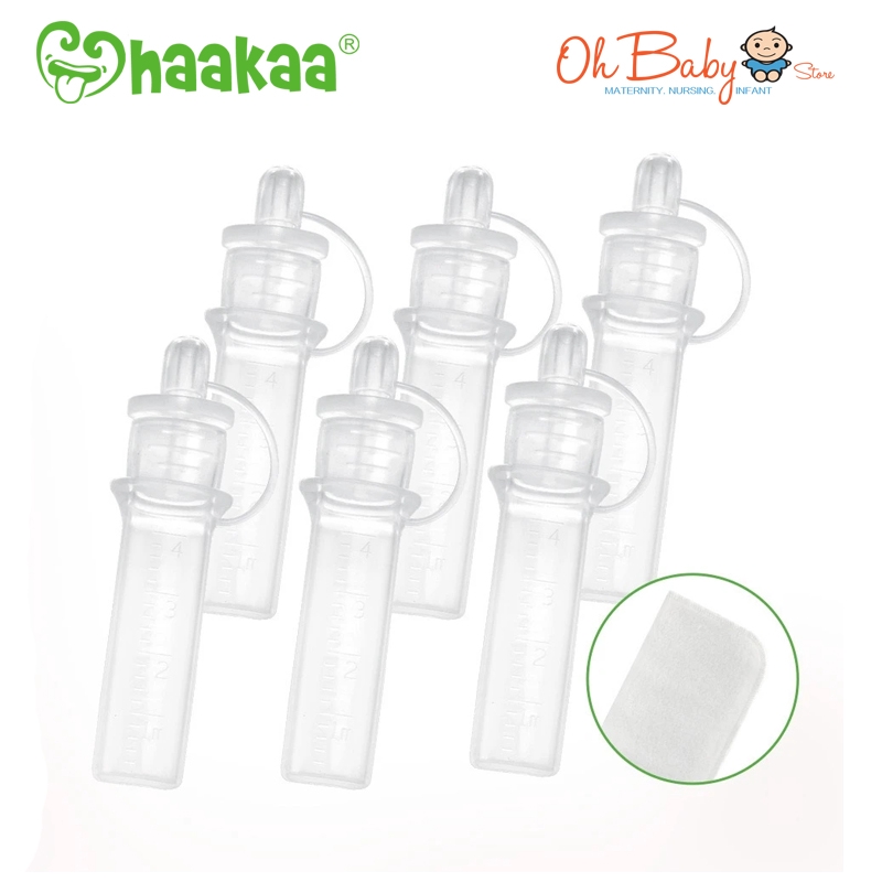 Haakaa Silicone Colostrum Collector Set 4ml (6pcs) | Shopee Malaysia