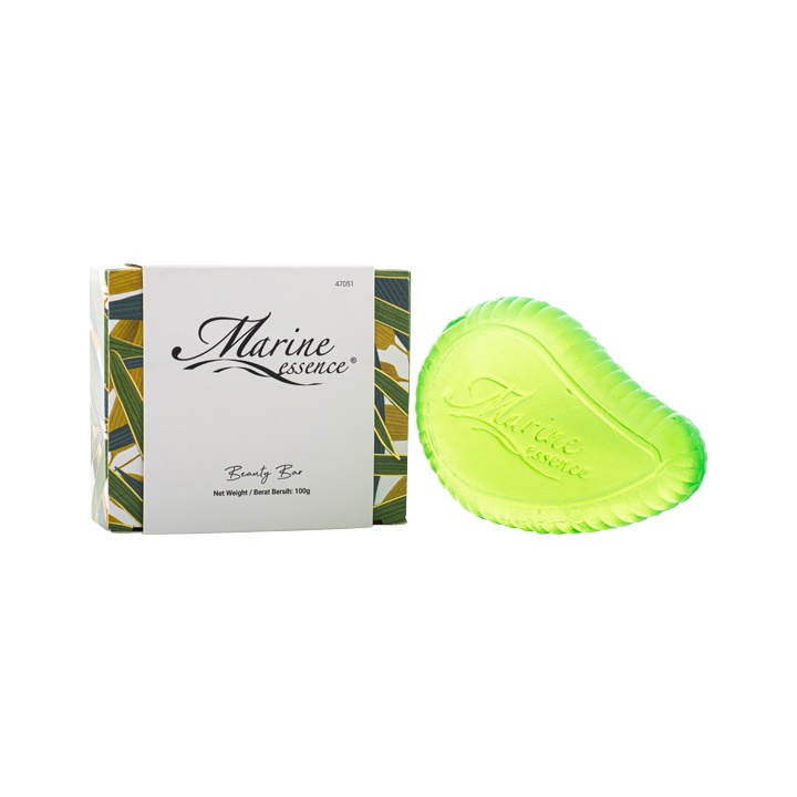 MARINE ESSENCE BEAUTY BAR | SABUN HIJAU | SKIN | FACE | Shopee Malaysia