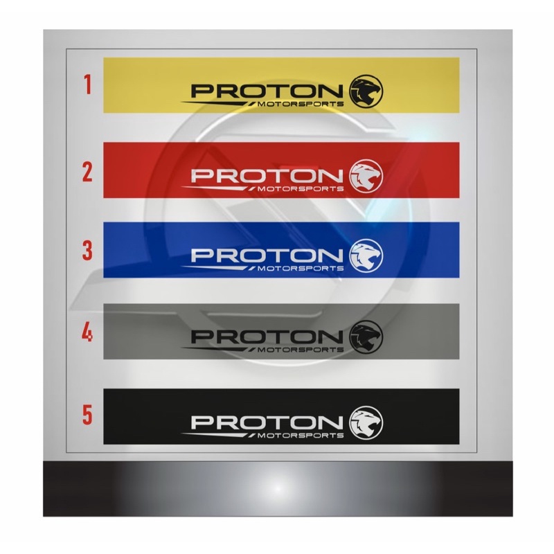 (Ready Stock)S147# Proton New Logo Windshield Sticker | Shopee Malaysia