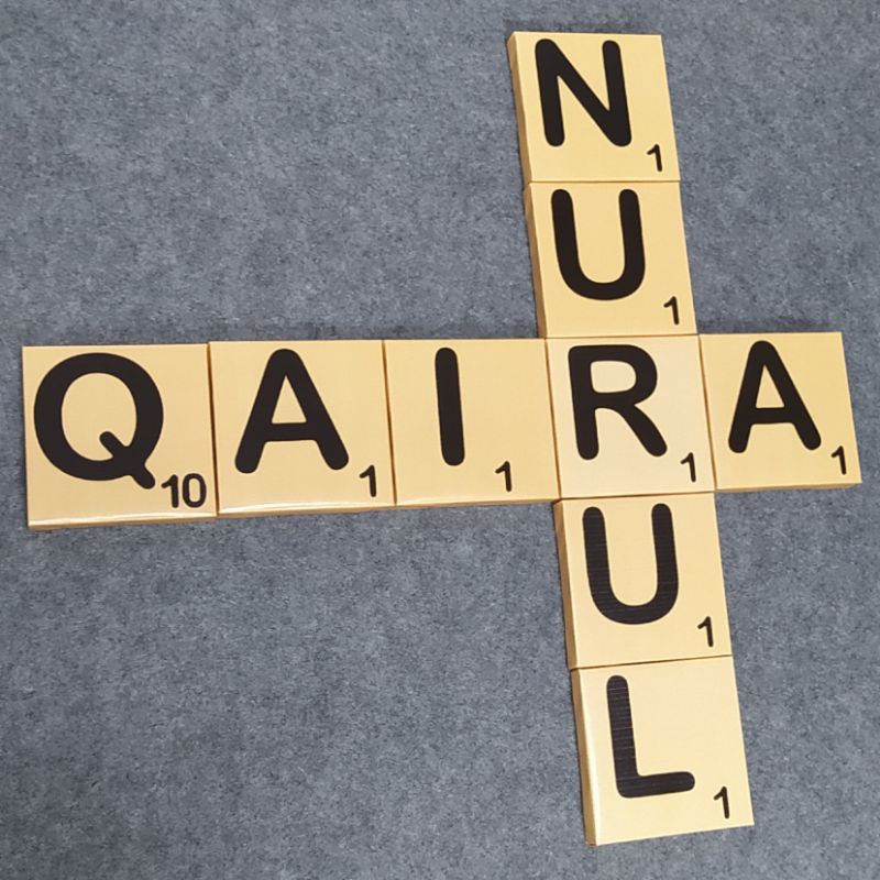 READY STOCK Mini Scrabble Alphabet Frame Wall Decor ABC | Shopee Malaysia