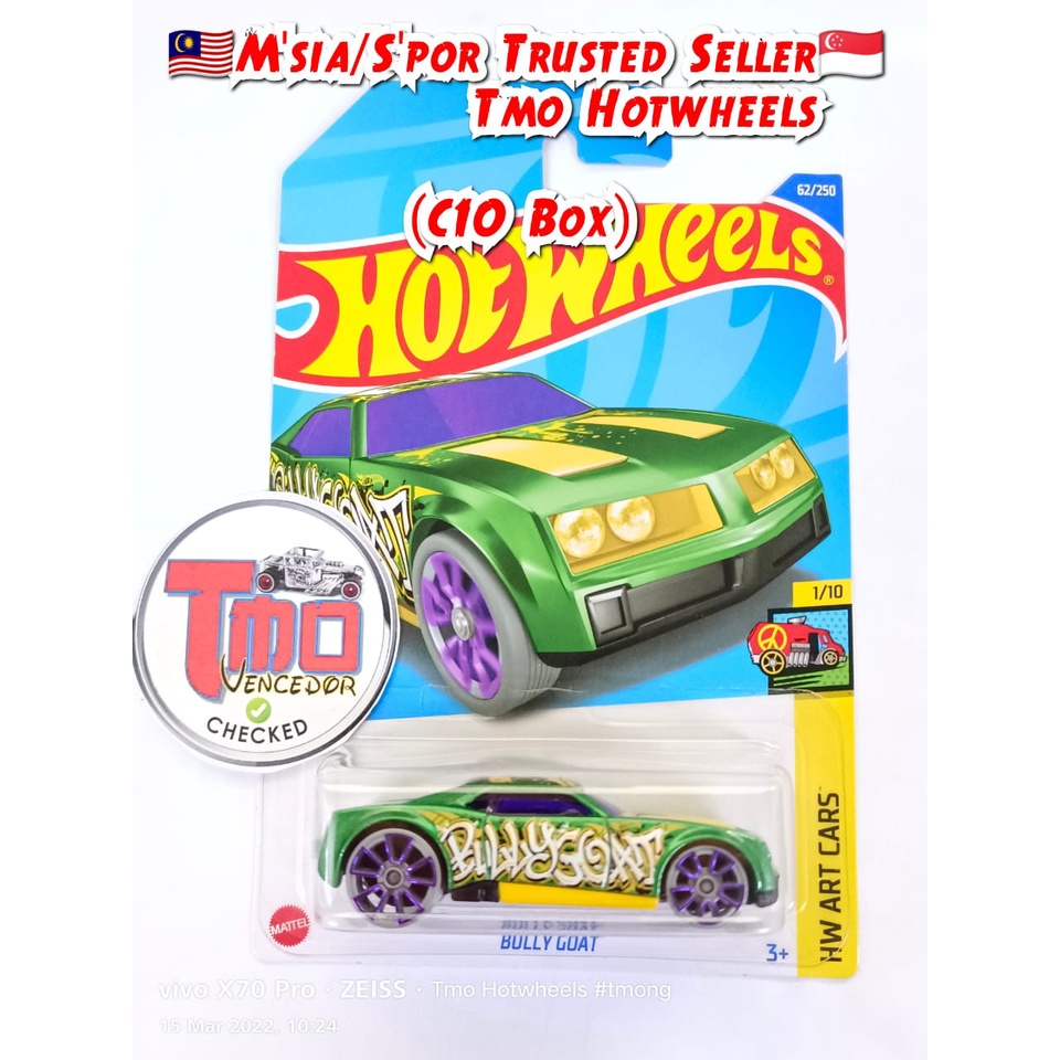 100% Original Hotwheels Series 62/250 BULLY GOAT (HCase2022) | Shopee ...