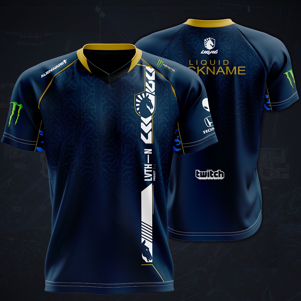 Team Liquid LVTH-N 2021 Short Sleeve Jersey | Shopee Malaysia