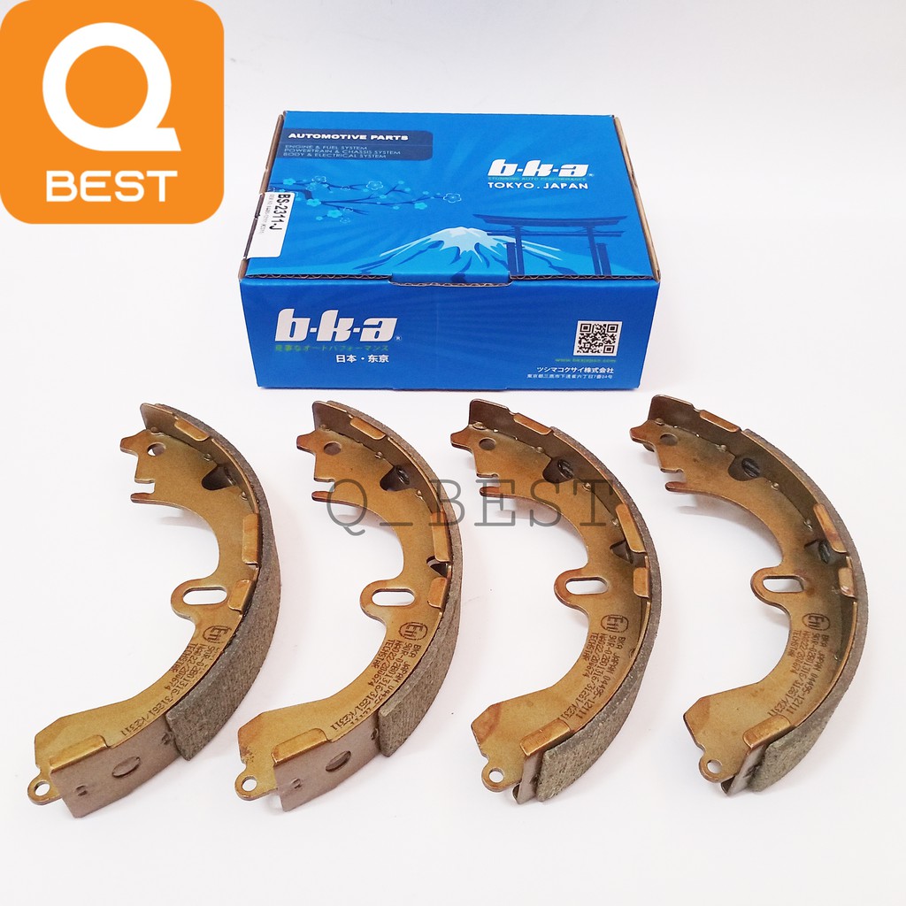 BKA JAPAN TOYOTA COROLLA AE101 / EE100 / AE111 FULL CERAMIC REAR BRAKE ...