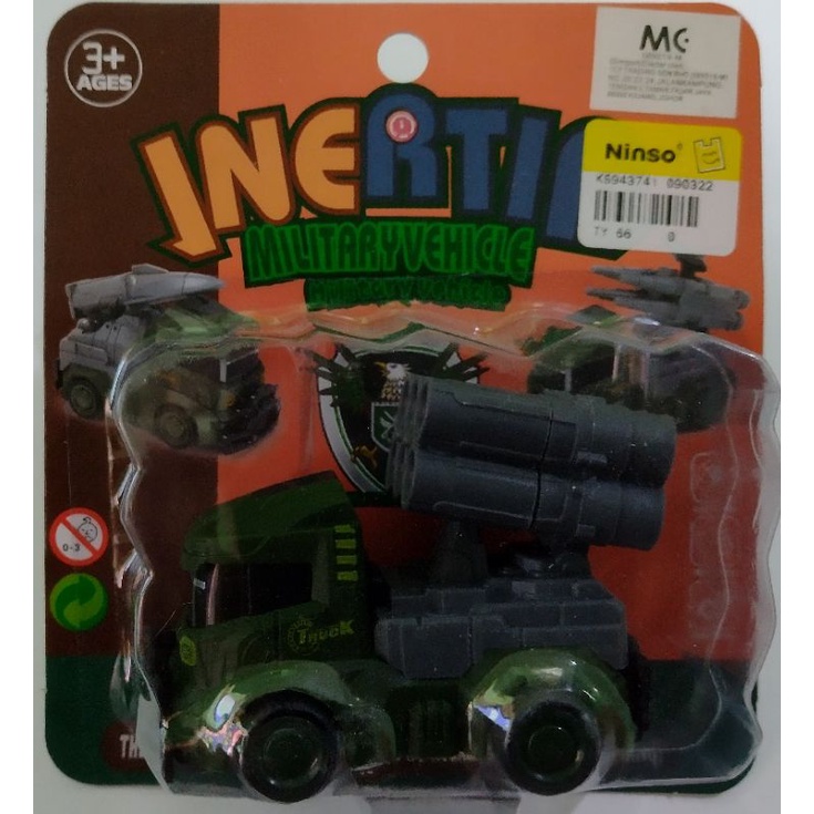 Mainan Toy Model Military Truck Rocket Launcher 6 | Shopee Malaysia