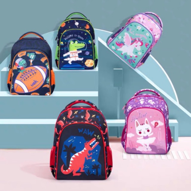 Uek anti-hunchback backpack for elementary school students (large size ...