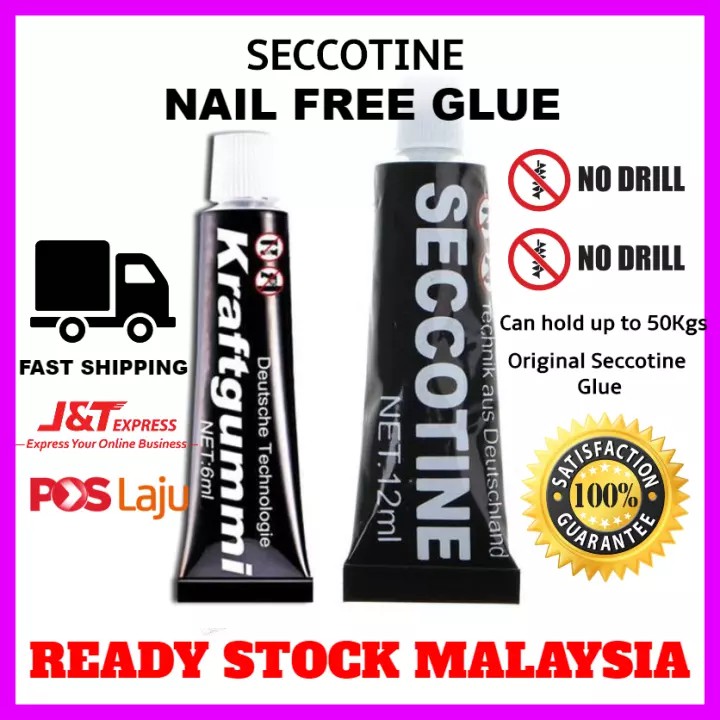 ORIGINAL Seccotine Nail Free Glue Sealant Fix SuperStrong Glue German ...