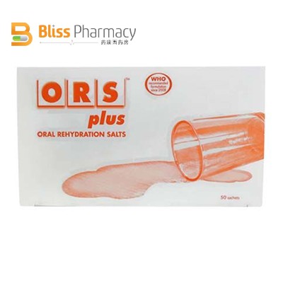 ORS Plus 50 sachets (Orange Flavour/Original) | Shopee Malaysia